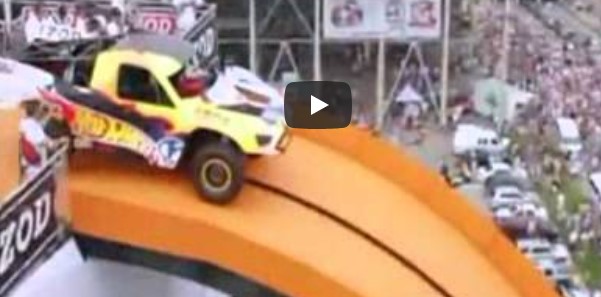 Witness The Hot Wheels World Record Car Jump!