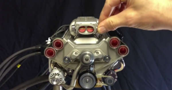 The Smallest V8 Engine With Electronic Fuel Injection: Only 45cc! GUESS ...