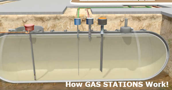 How GAS STATIONS Work?! In-Depth Elaboration On A Typical Gasoline ...