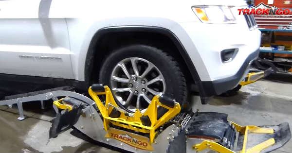 TRACK N GO Snow Tracks on Jeep Wrangler & Grand Cherokee! - Muscle Cars ...