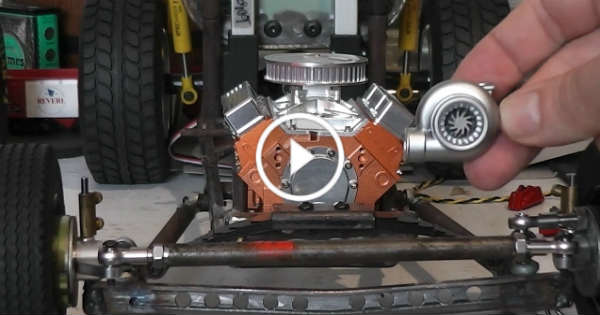 Got Boost? – Meet “The Sister” RC Rat Rod Mini Tanker With A Twin Turbo ...