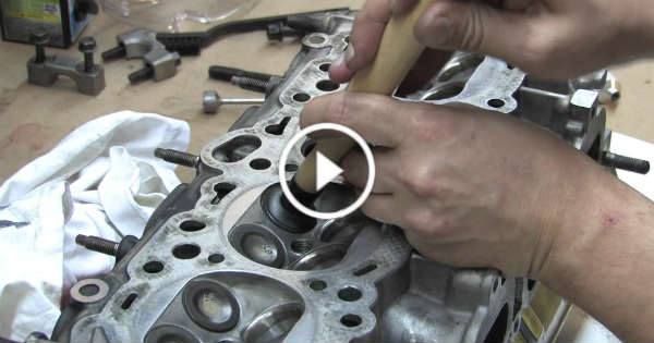 Valves Not Sealing Or Bent? Fix This Problem With The Basic Valve Job ...