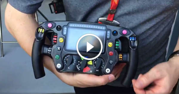 Ever Wondered How A Modern F1 Steering Wheel Works? Awesome Explanation ...