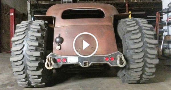 This 1935 4x4 Rat Rod is An Off Road Beast! - Muscle Cars Zone!