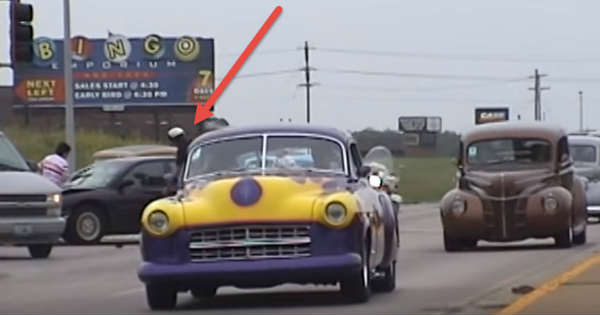 Lady Driver Crashes Into a Hot Rod! - Muscle Cars Zone!