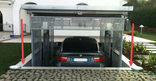 Awesome Parking Solution: Park Your Car Underground With A Hidden ...