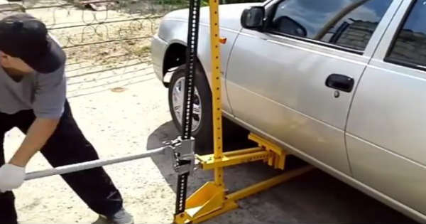 Homemade Car Jack & Car Lifts! These Guys Nailed It!