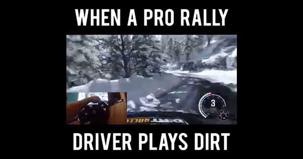 This Is How Professional Rally Driver Plays Dirt! - Muscle Cars Zone!