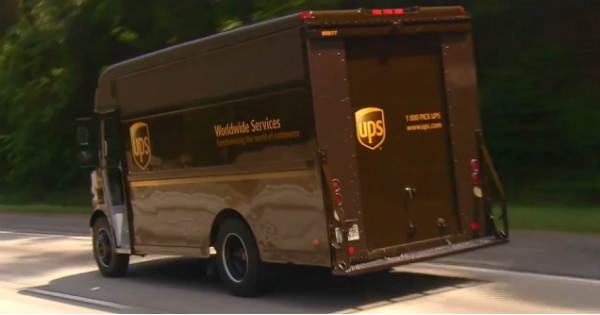 This Is Why UPS Trucks Don’t Make Left Turns! - Muscle Cars Zone!