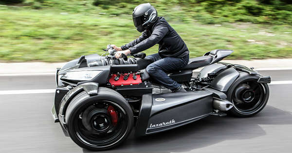 Amazing V8 Powered Lazareth Wazuma Trike! - Muscle Cars Zone!