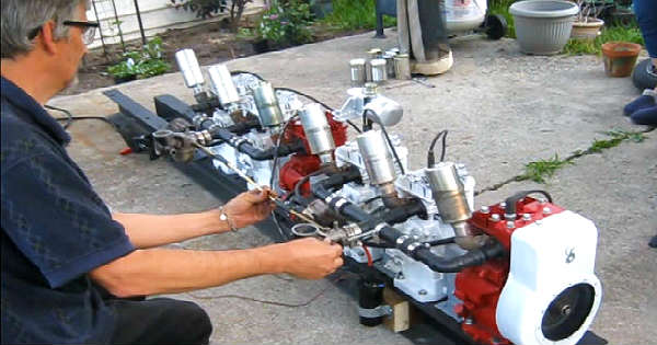 6 Cylinder Briggs Engine First Run! - Muscle Cars Zone!