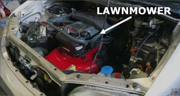 This Minivan Is Powered By A Lawn Mower Engine?! - Muscle Cars Zone!