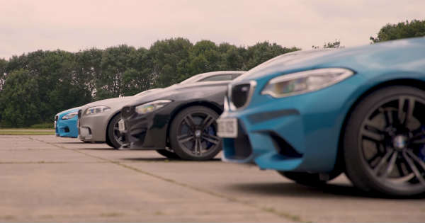 The Ultimate BMW Drag Race: M5 v M4 v M2 v M6 Racing Head-to-Head ...