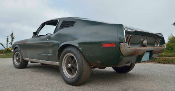 Original 1968 Mustang Fastback "Bullitt" sold at the Mecum Auction For ...