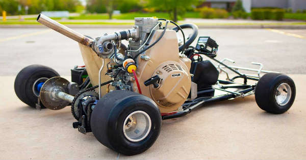 This Turbodiesel Engine Go-Kart Proves Just Why We Love Speed!